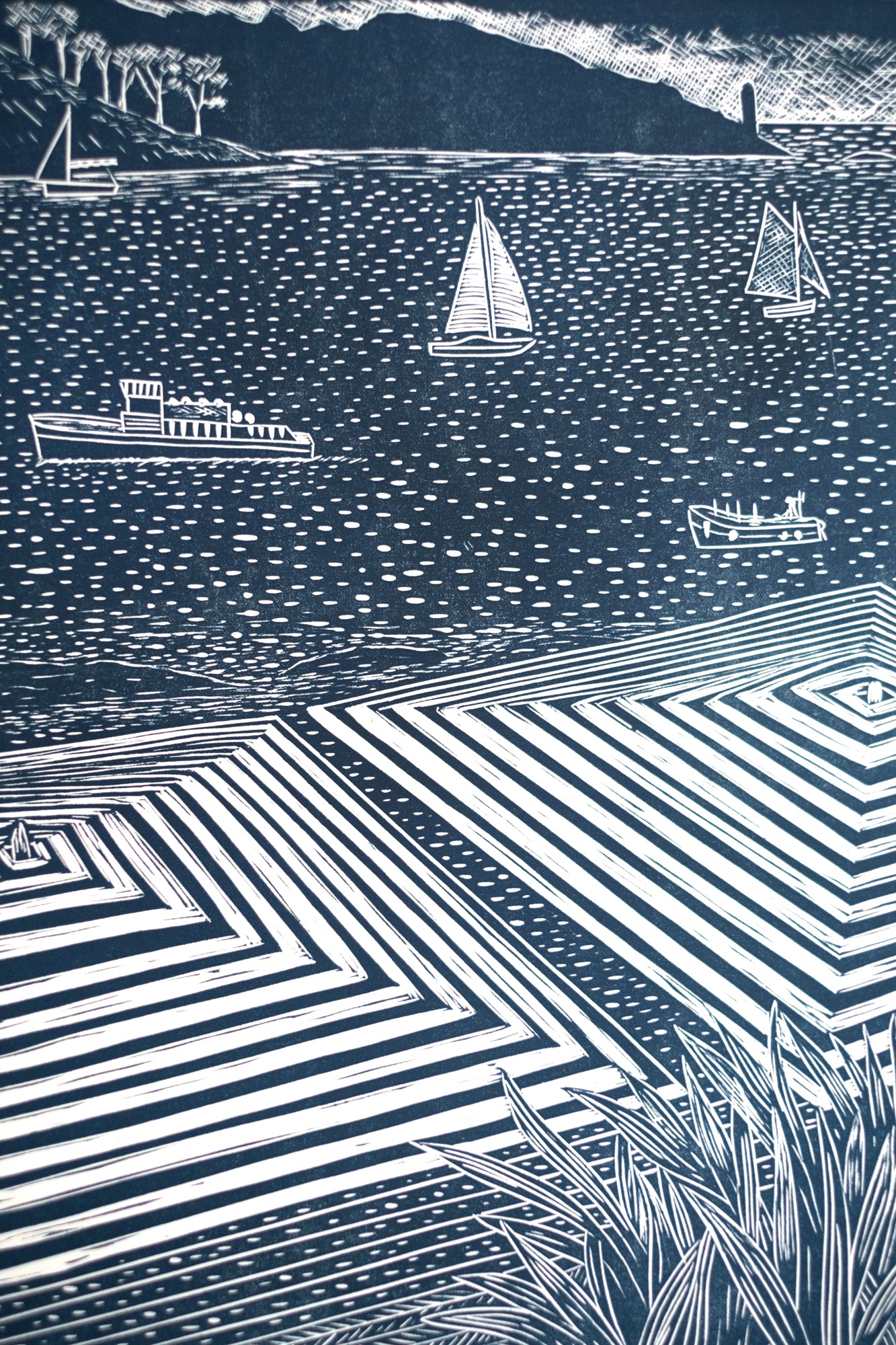 Traditional Coastal Wall Prints | Lino Lord Prints & Houseware
