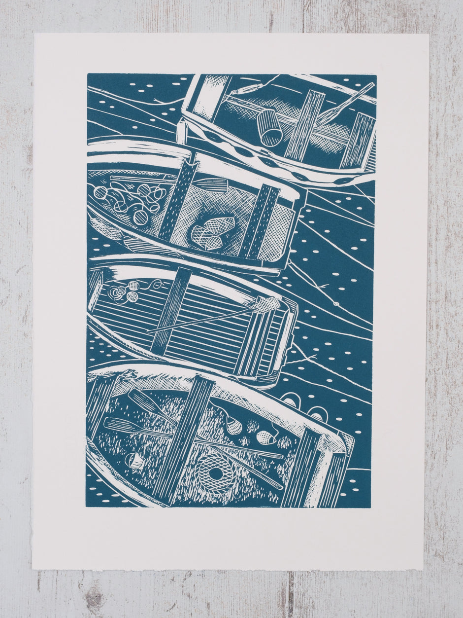 Traditional Coastal Wall Prints | Lino Lord Prints & Houseware